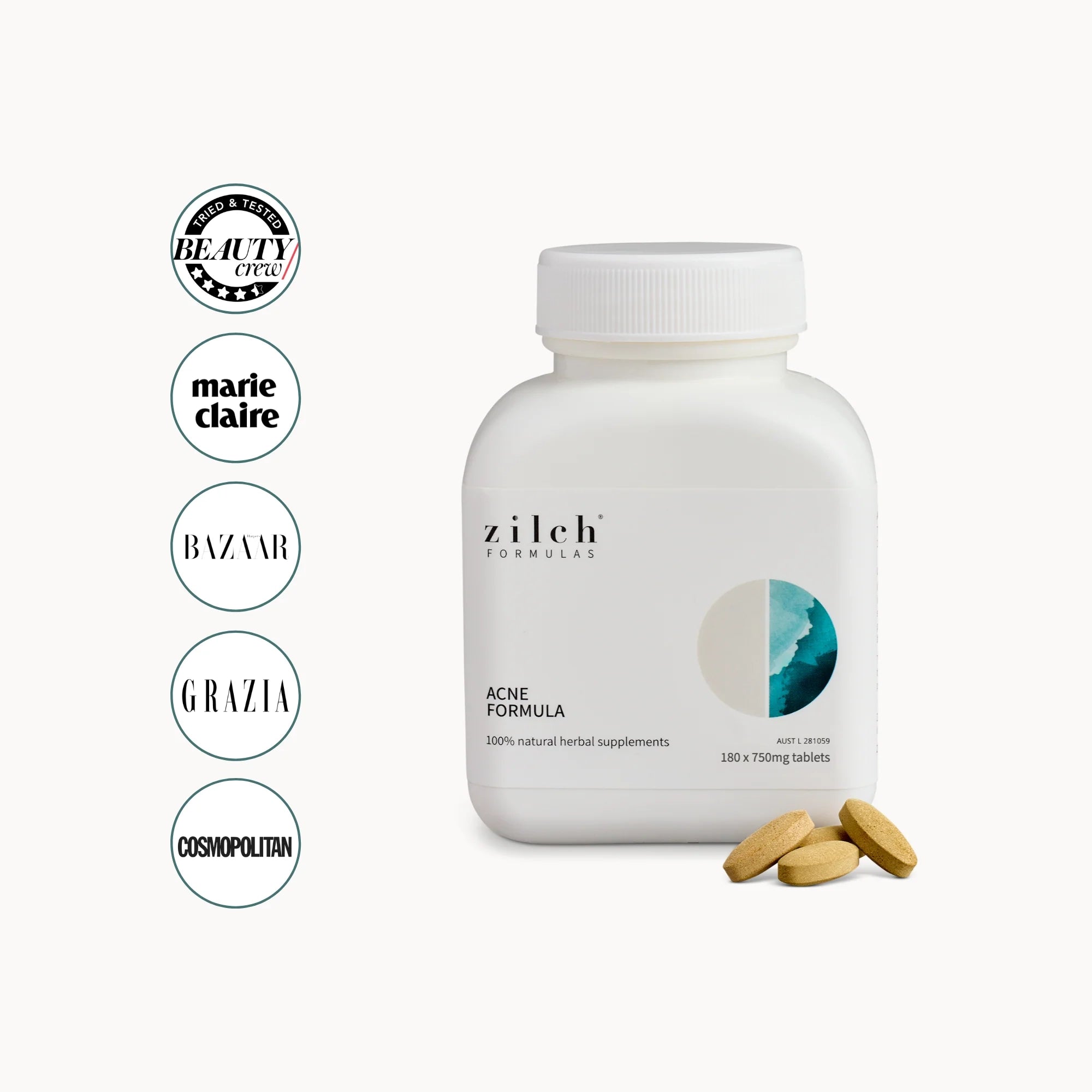 Zilch Acne Formula | 100% Natural Herbal Acne Formula for Skin